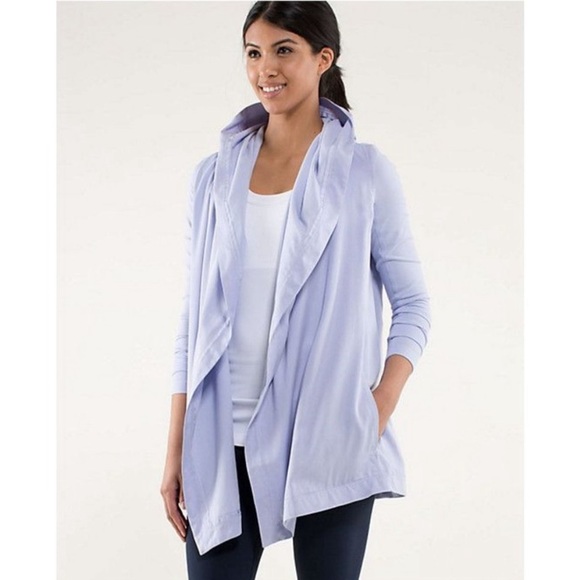 lululemon athletica | Sweaters | Rare Lululemon Blissed Out Wrap Size M ...